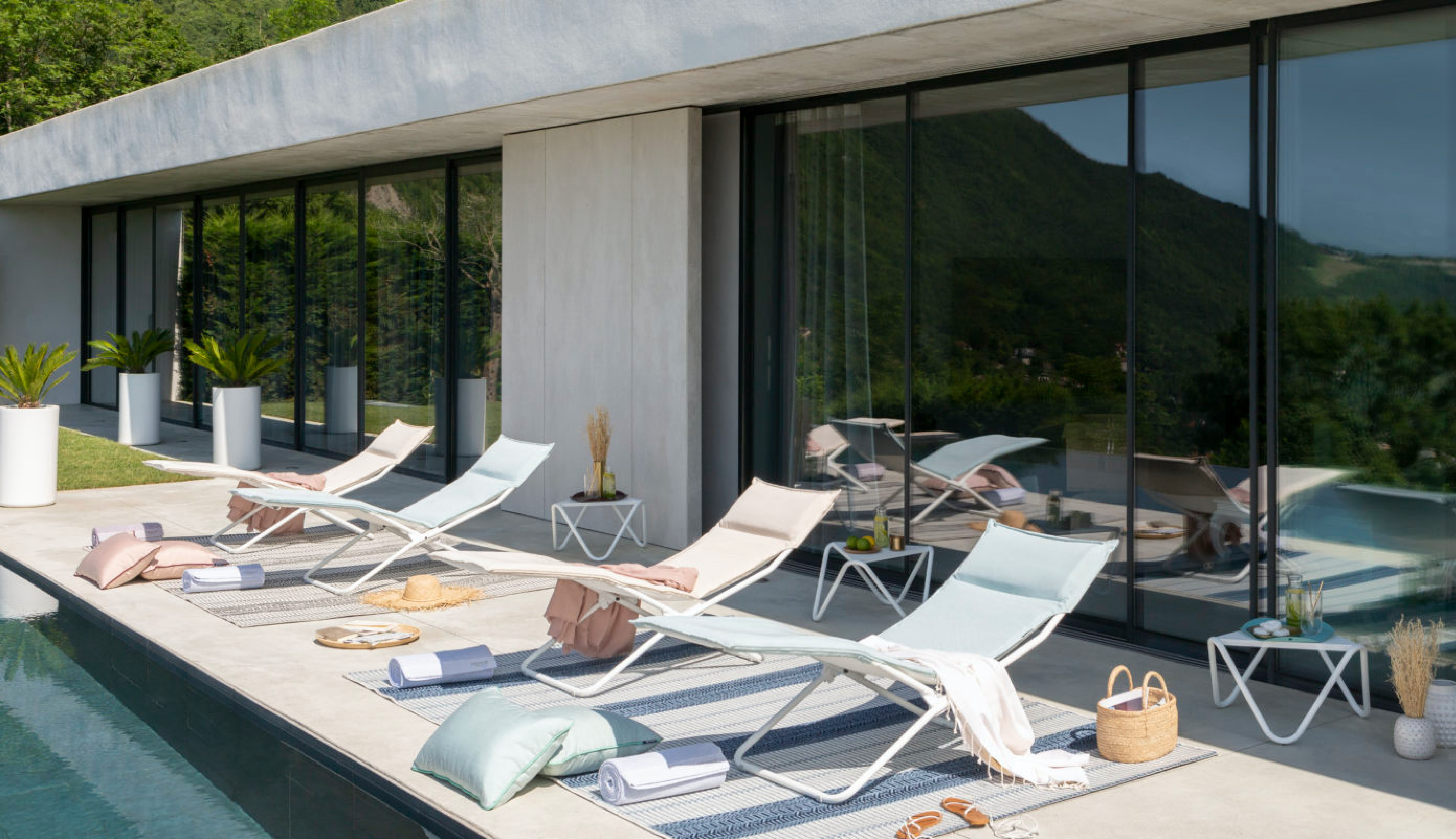 Lafuma mobilier, des collections nomades et dans l'air du temps