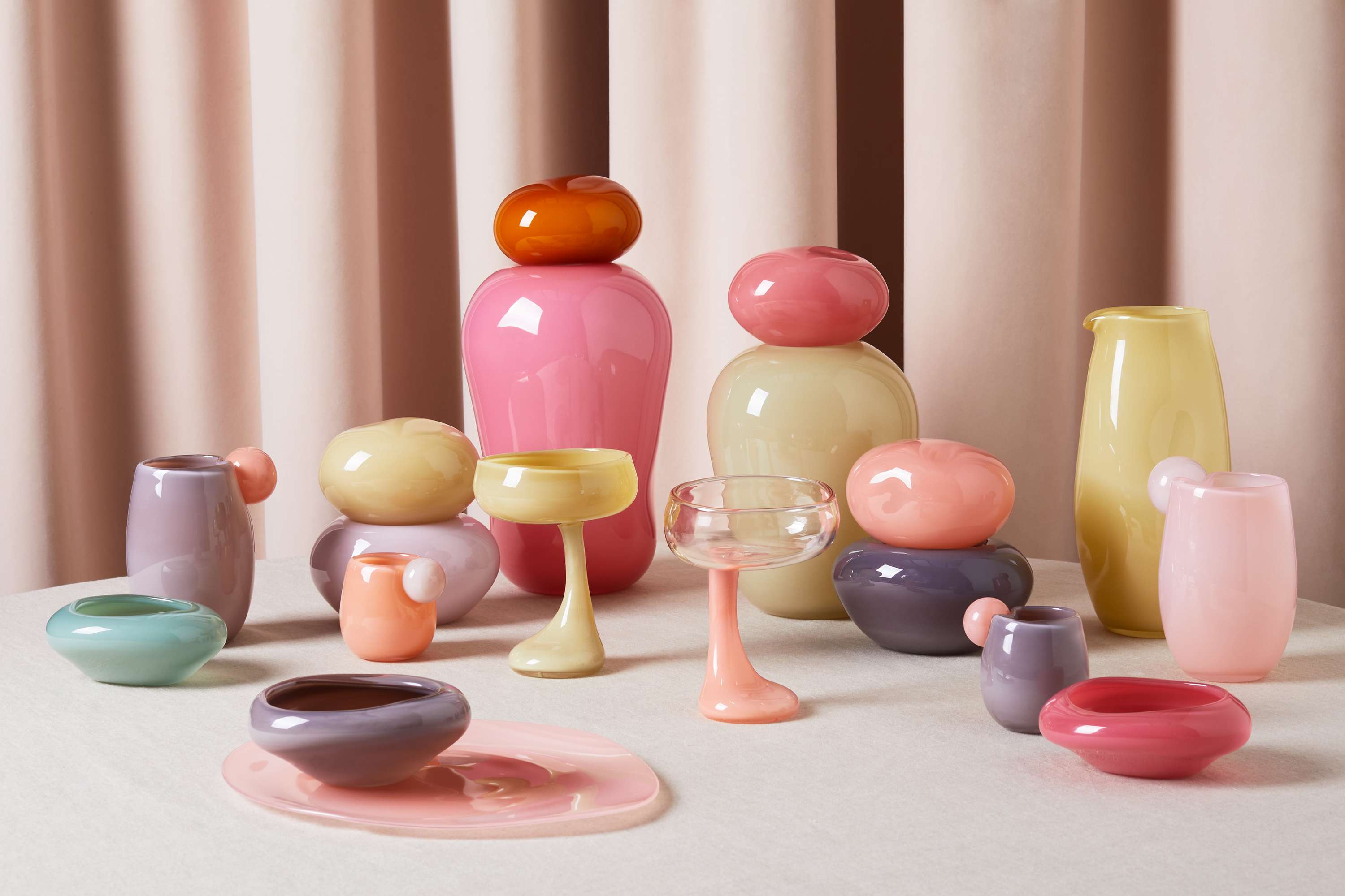 Glass, a material for reflection and experimentation