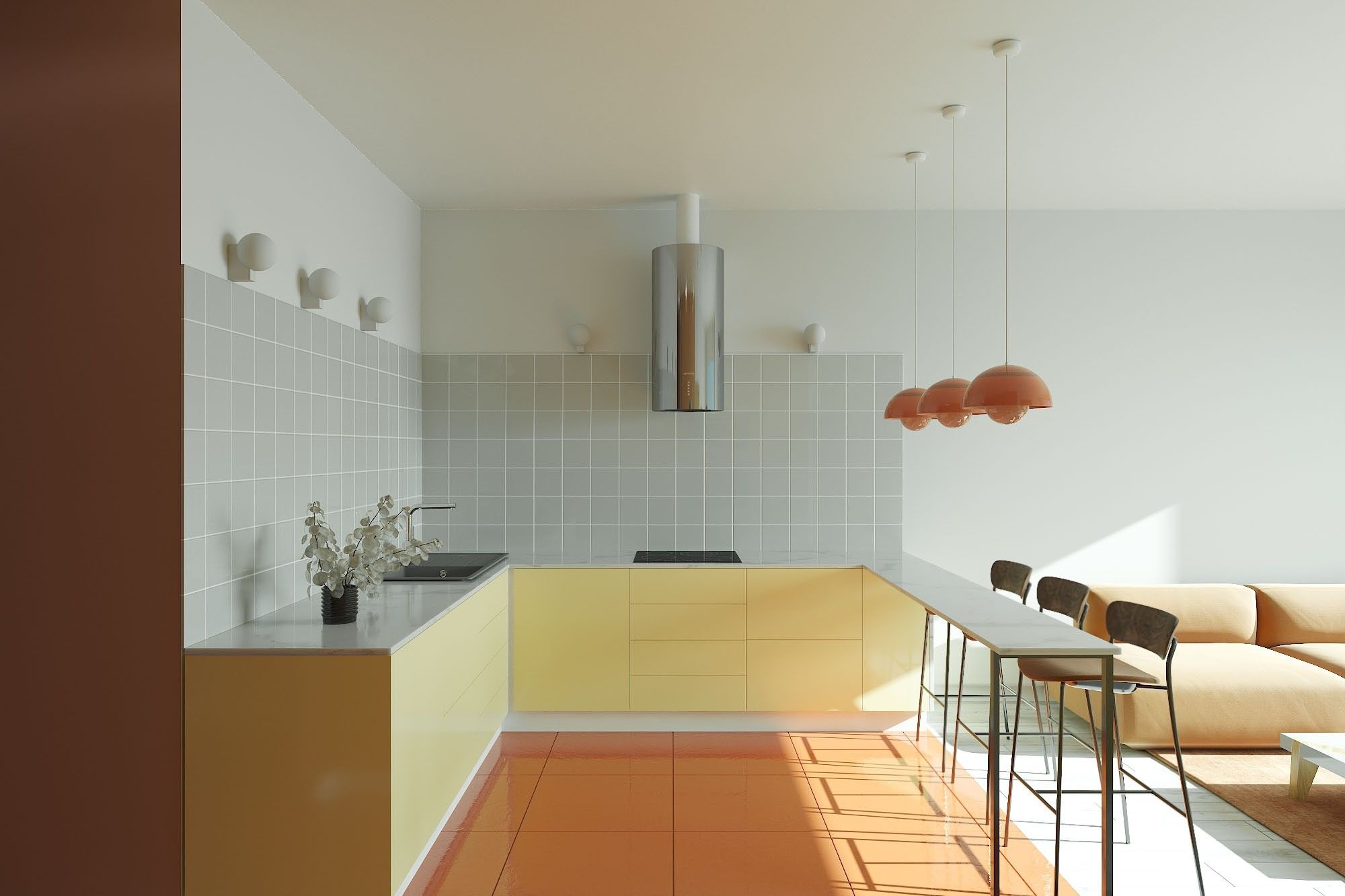 Colorful kitchens for an interior that lets your personality speak
