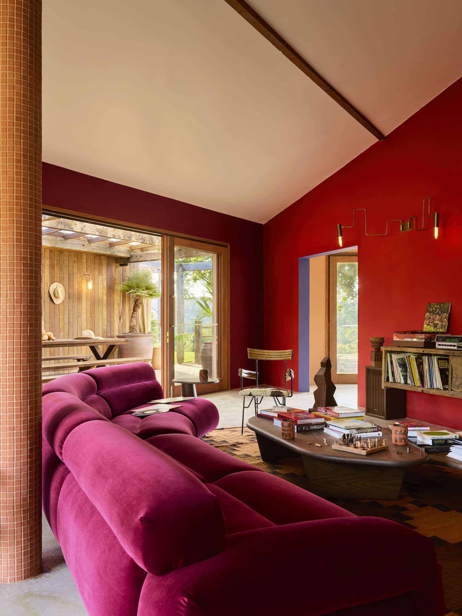 Sun Ranch : un ranch contemporain dans l'arrière-pays de Byron Bay