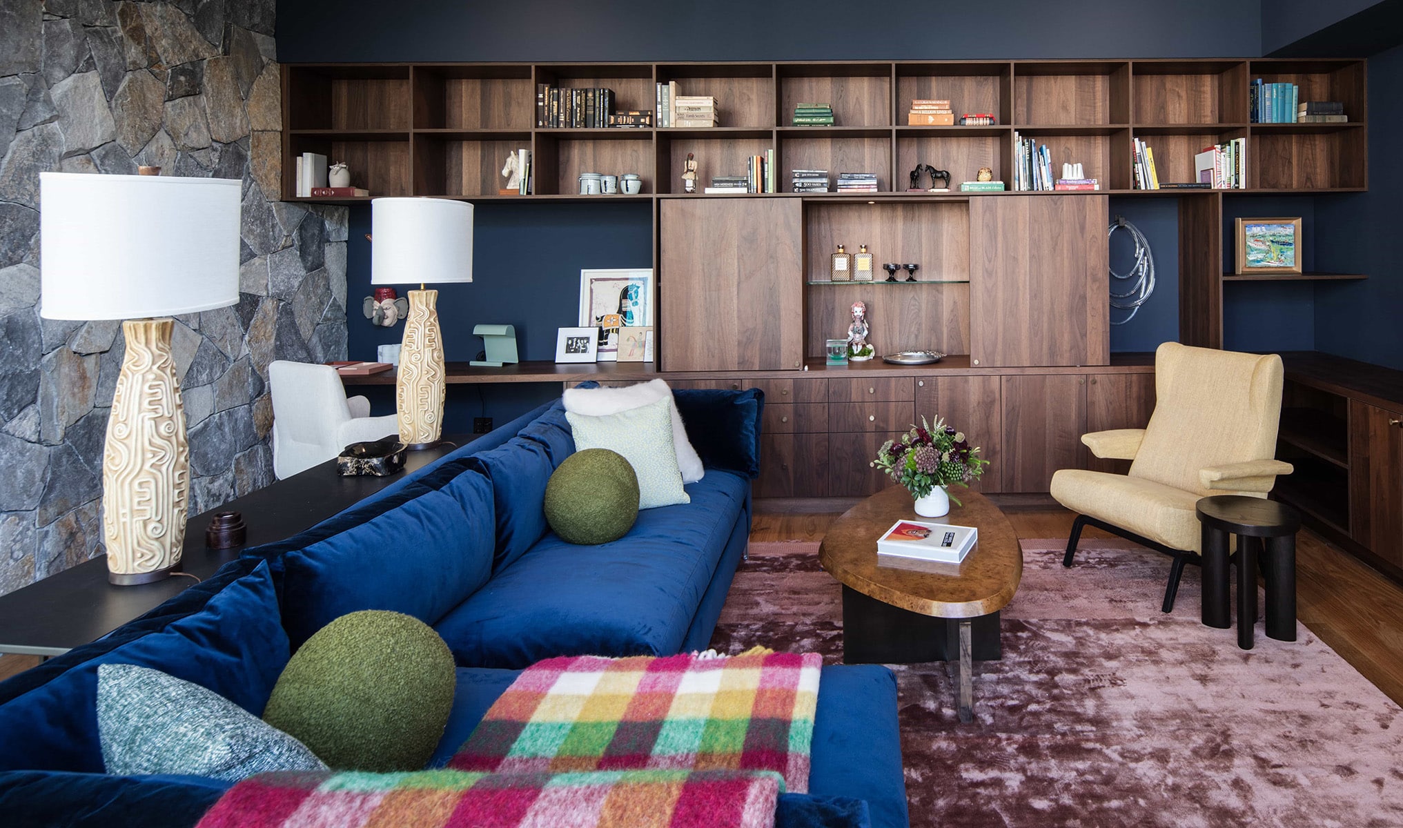 The mood of American decorator and designer Michael Hilal